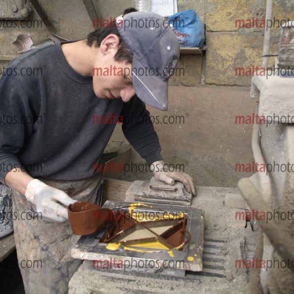 Traditional Maltese Bakery Forn Qormi BW Bread Hobza Maltija - Malta Photos