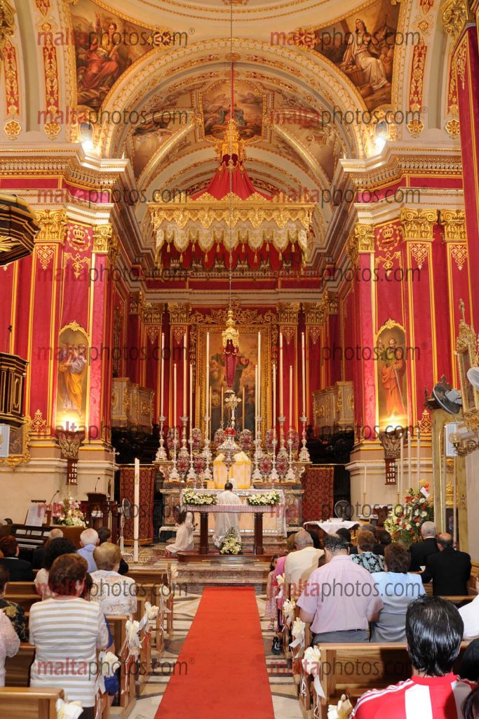 Qrendi Parish Church Feast Festa Altar Service - Malta Photos