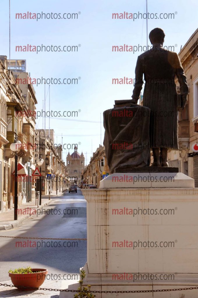 Zabbar Agatha Barbara Monument - Malta Photos