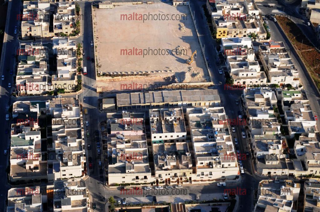 Dingli Aerial Village Football Ground Playground - Malta Photos