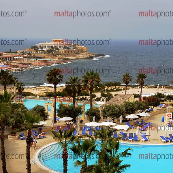 St Julians Pool Casino Dragonara Sea - Malta Photos