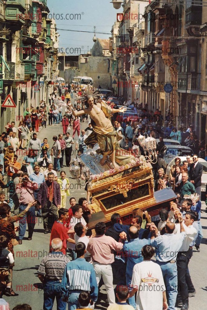 Easter Sunday Cospicua Risen Christ Feasts Procession Religious ...