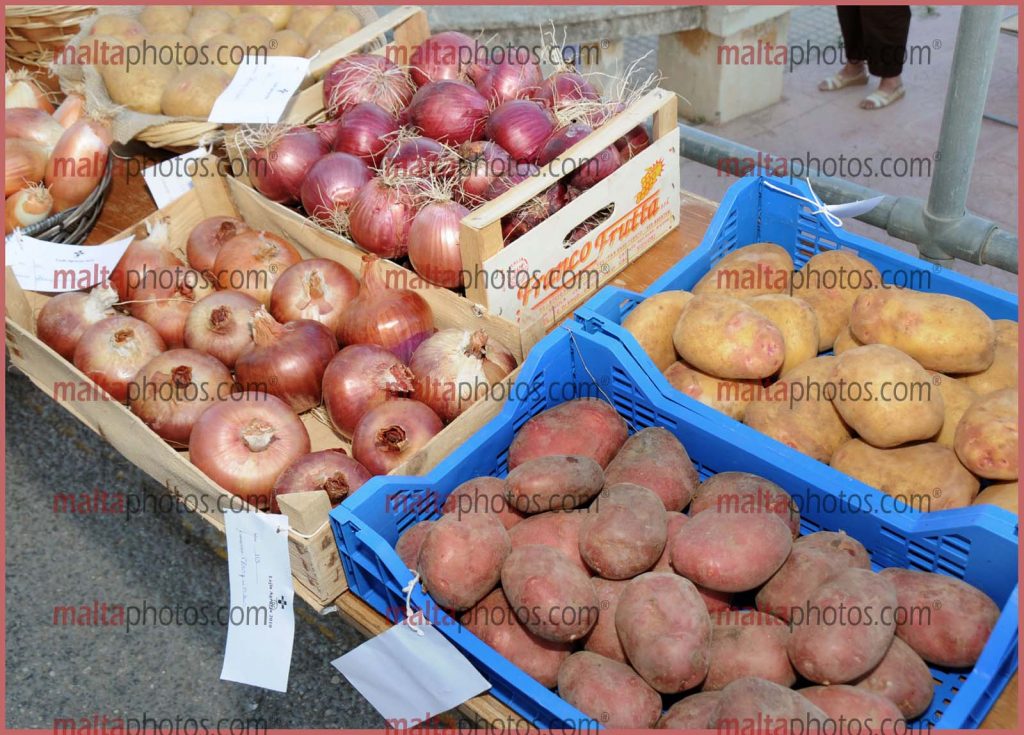 Bidnija Village Vegetables Crops Exhibition People - Malta Photos