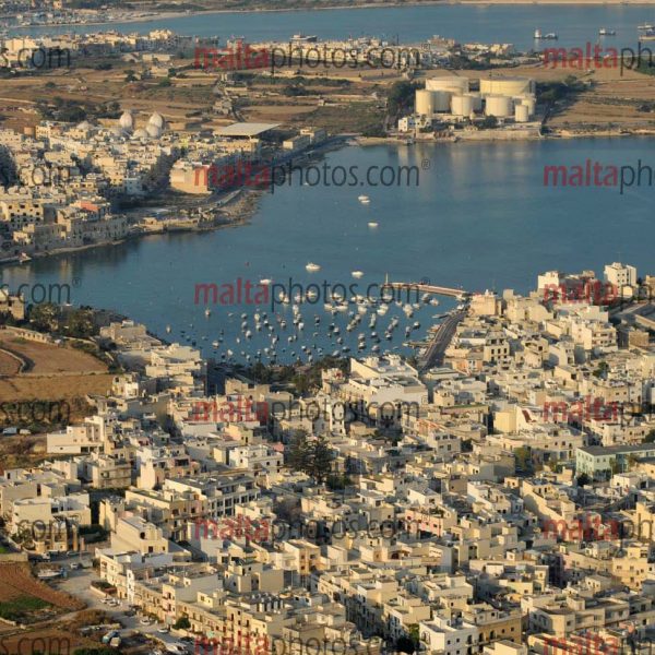 Birzebbuga Coast Church Boats - Malta Photos