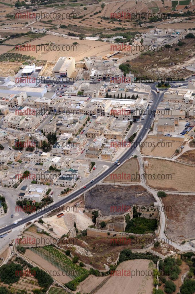 Zebbug Aerial Road Network Buildings - Malta Photos