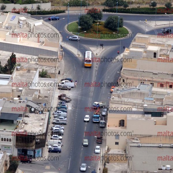 Zebbug Aerial Road Network Buildings - Malta Photos