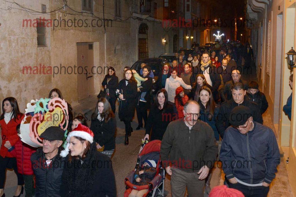 Baby Jesus Procession Museuem Tal Muzew Lija Purcissjoni Bambin People ...