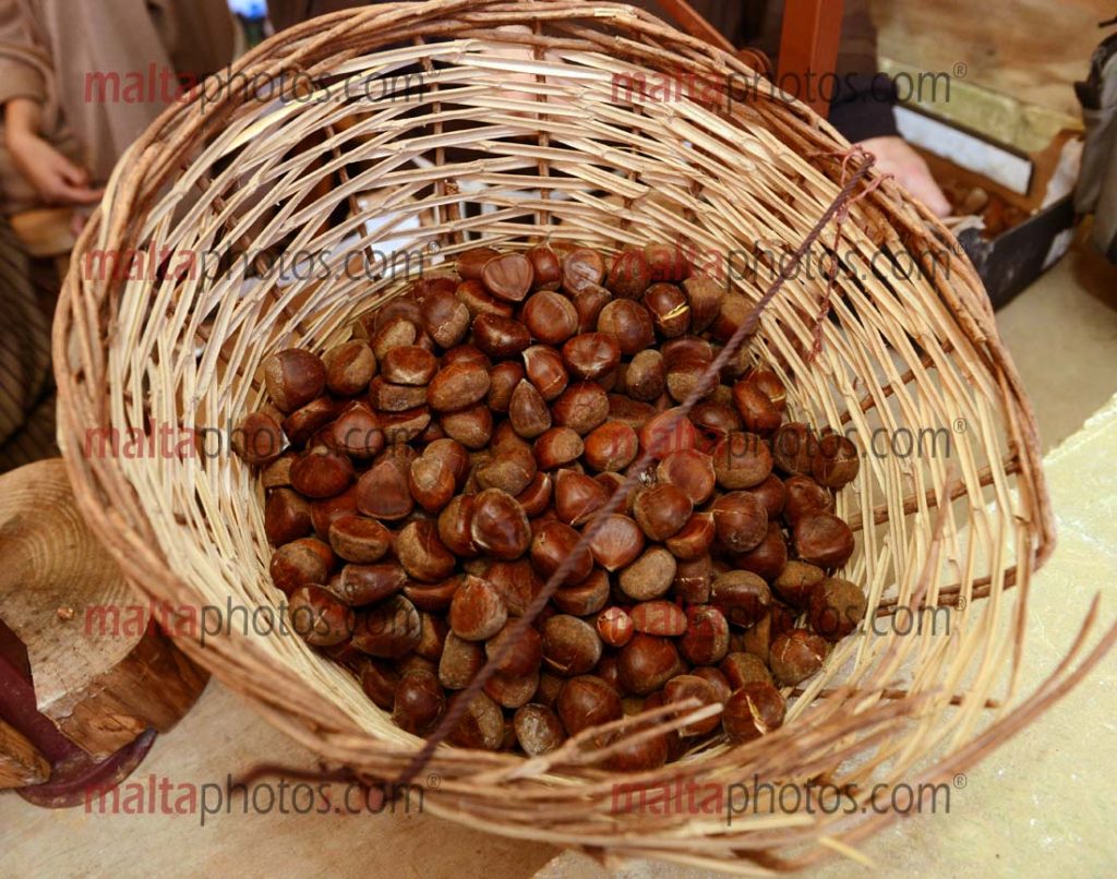 Food Traditional Qastan Gozo Chestnut Qoffa - Malta Photos