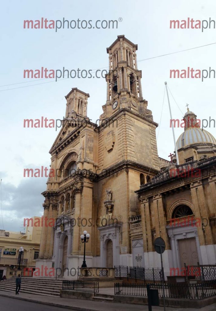 Hamrun St Gaetan Parish Church Architecture - Malta Photos
