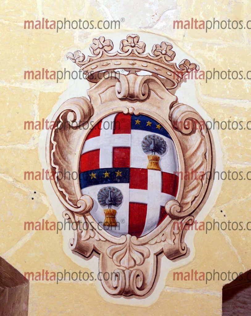 Attard President Palace San AntonKnights of St John Emblem Crest ...