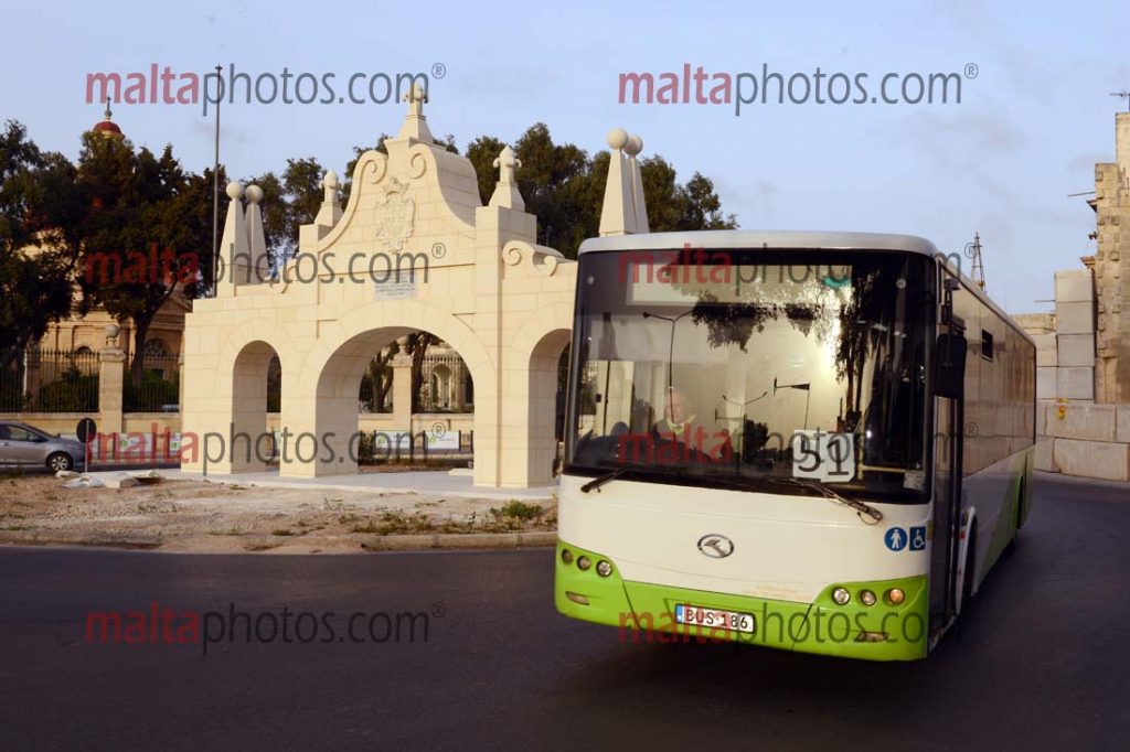 Buses Public Transport Tal Linja St Venera Arches - Malta Photos